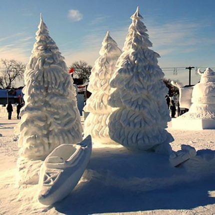 13 unbelievable snow sculptures from around the world - Cottage Life