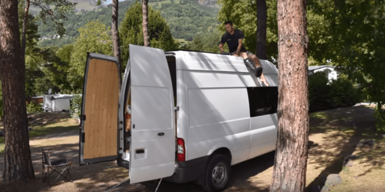 Man converts cargo van into ultimate camper in just 17 days - Cottage Life