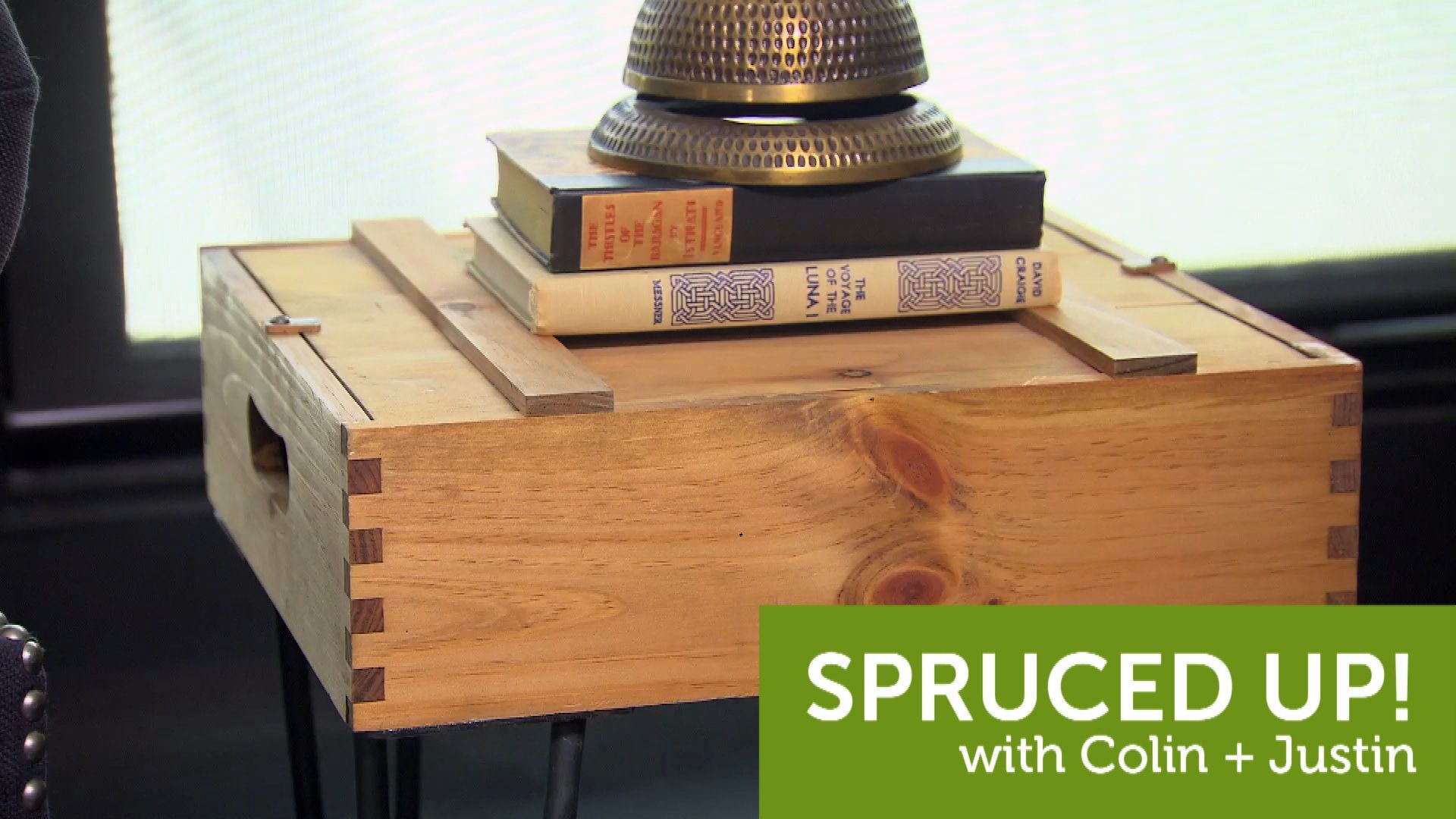 Colin and Justin make the perfect side table for your cottage - Cottage ...