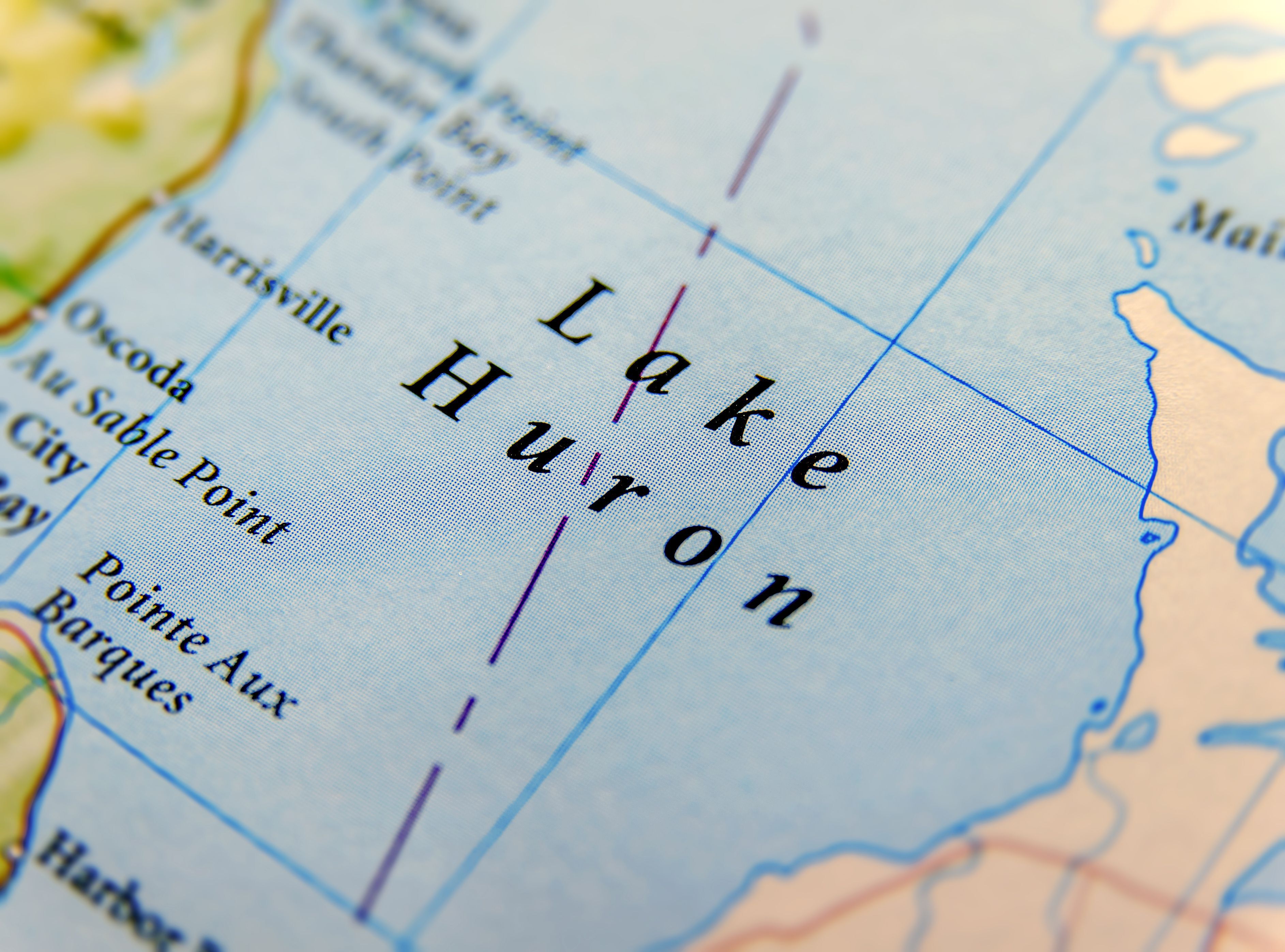 Display your lake map with an easy DIY acrylic frame - Cottage Life