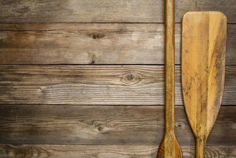 How to refinish a beat-up paddle or old wooden favourite - Cottage Life