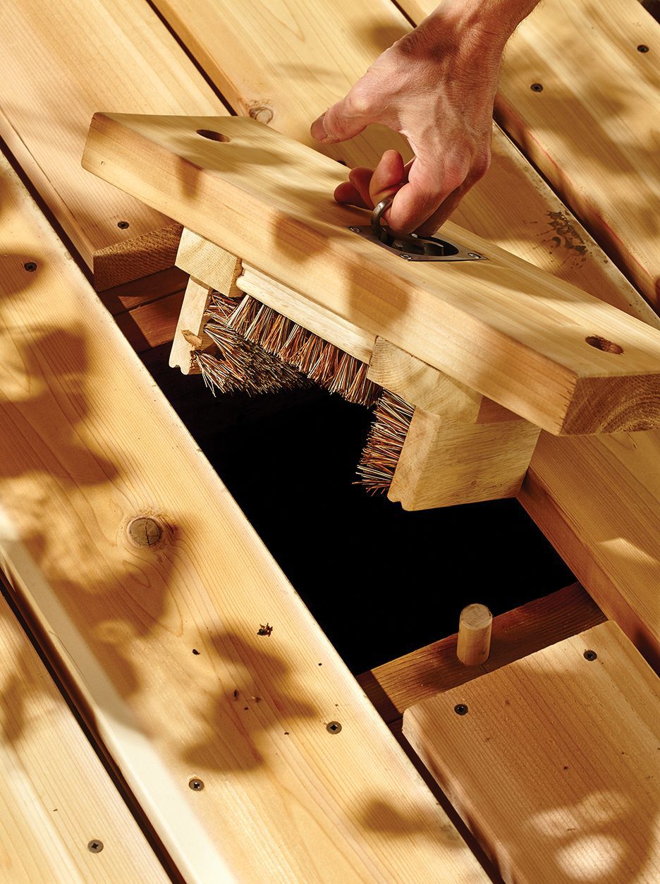 Keep your floors (somewhat) cleaner with this DIY boot brush - Cottage Life