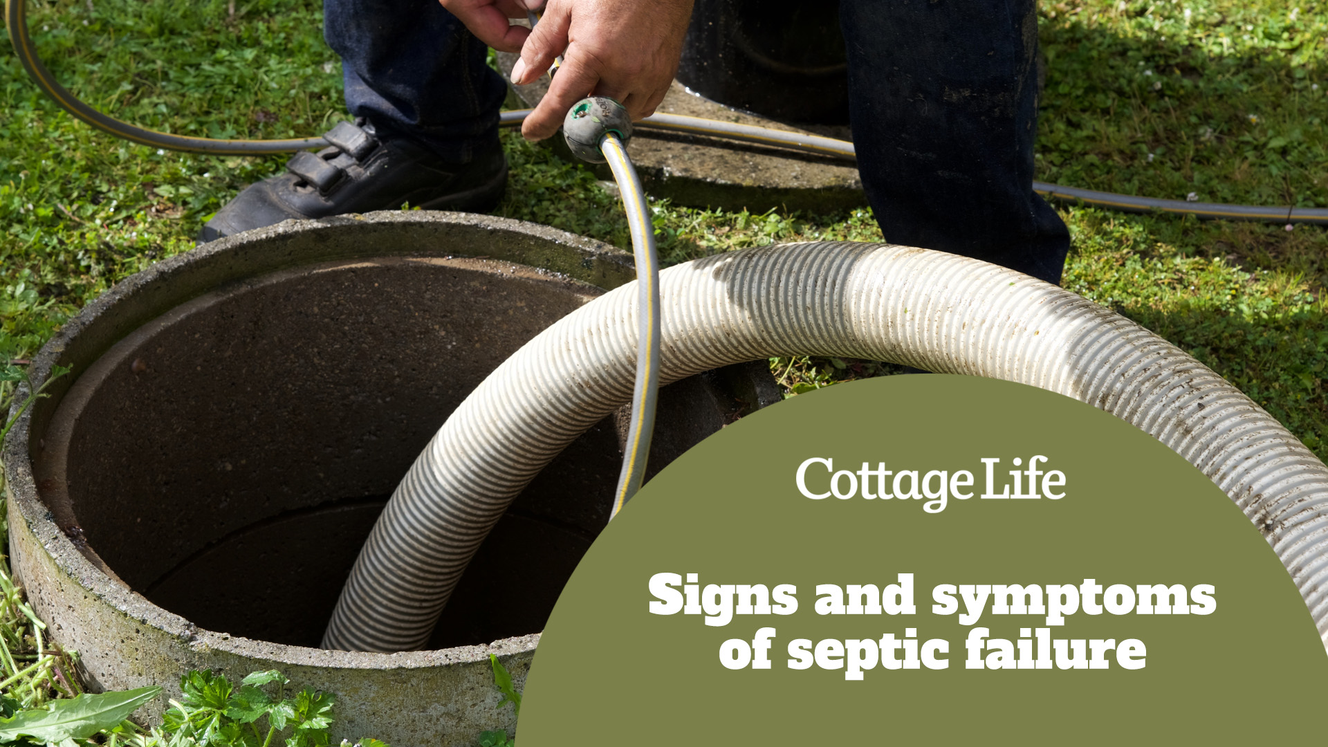 Signs and symptoms of septic failure - Cottage Life