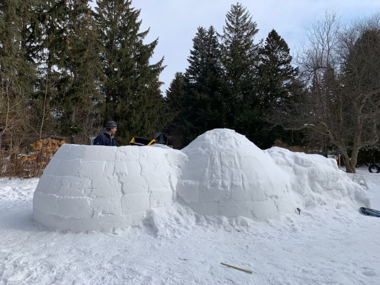 Snow fort building techniques from an expert - Cottage Life
