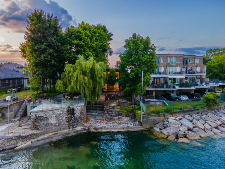 This waterfront home on Lake Ontario is a 16-minute drive to downtown ...