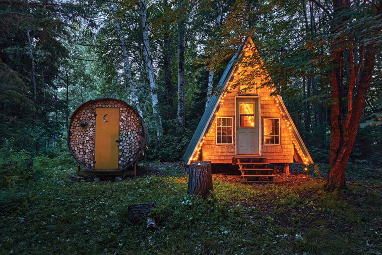 How to build your own A-frame—and look rad doing it - Cottage Life
