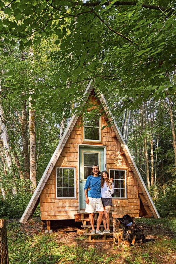 How to build your own A-frame—and look rad doing it - Cottage Life