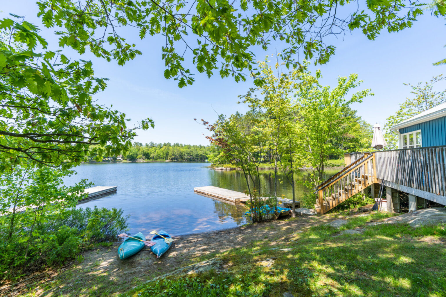 This Morrison Lake property has 122 feet of sandy beach for less than ...