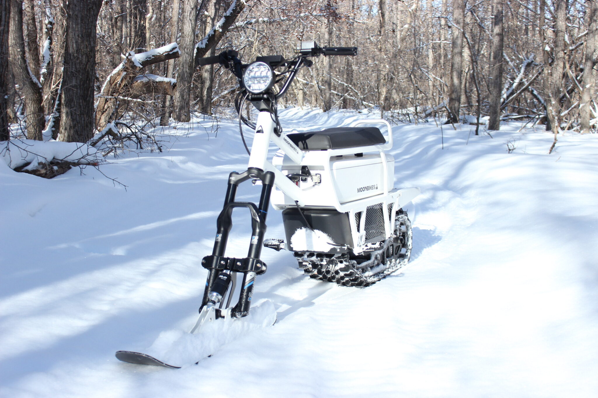 Where you can ride this buzzy new electric snow vehicle in Canada ...